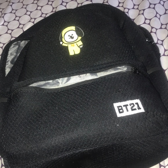Bags | Bts Bt21 Chimmi Bookbag W 2 Pictures | Poshmark